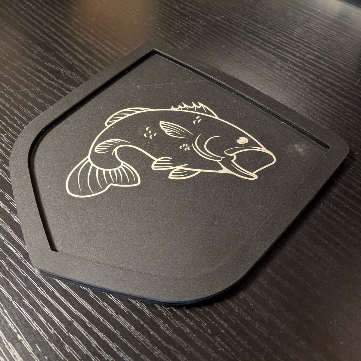 Bass Fish Emblem - Fits 2009-2018 RAM Tailgate – Truck Emblem Warehouse